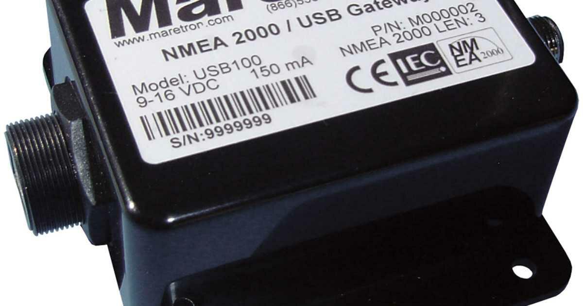 Maretron USB100 NMEA 2000® USB Gateway – storefly.com Maretron USB100 NMEA 2000® USB Gateway – storefly.com
