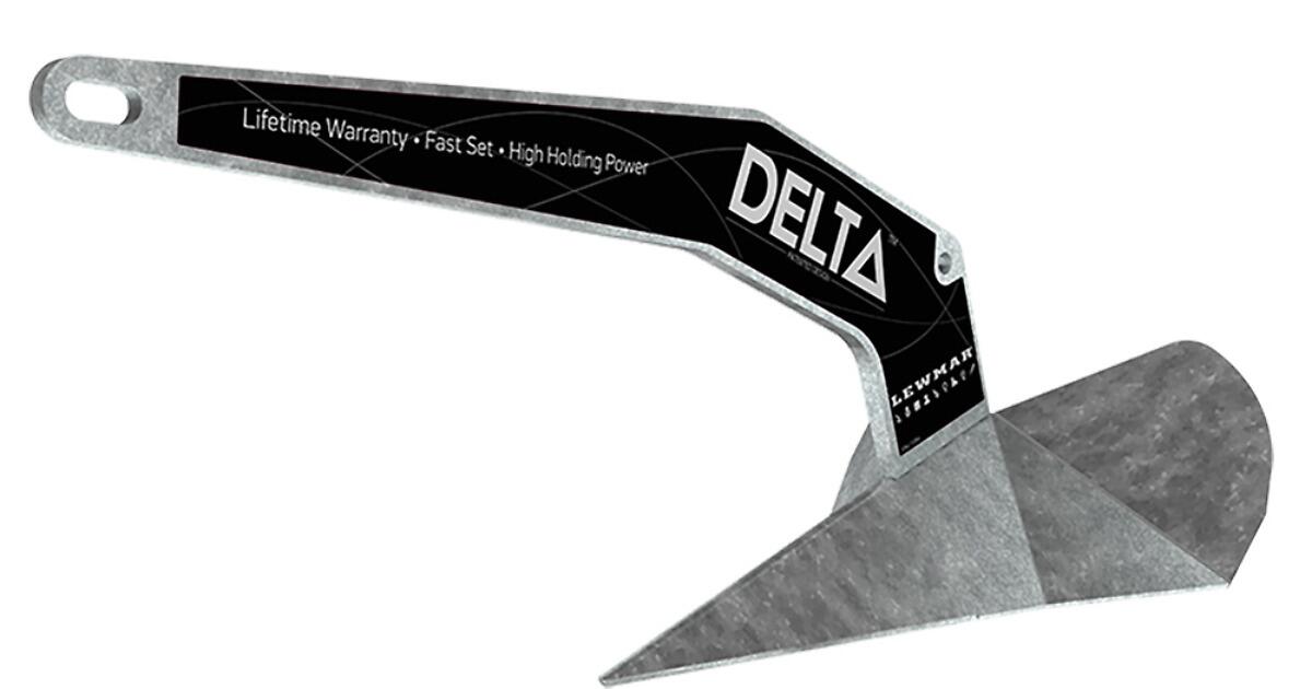 Lewmar Delta® Anchor – Galvanized – 35lb – storefly.com Lewmar Delta® Anchor – Galvanized – 35lb – storefly.com