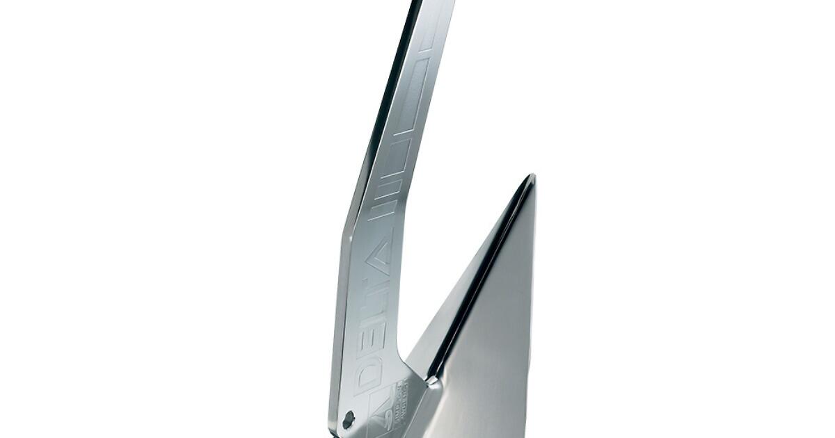 Lewmar Delta® Anchor – Stainless Steel – 22lb – storefly.com Lewmar Delta® Anchor – Stainless Steel – 22lb – storefly.com